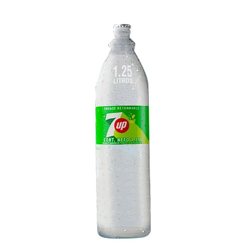 Botella De 7 Up Refresco Gaseoso 7Up Limón 355ml
